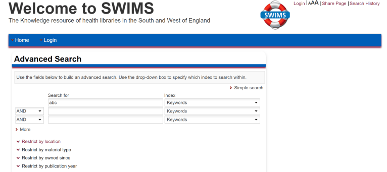 Library services & resources for SWASFT | Discovery Library